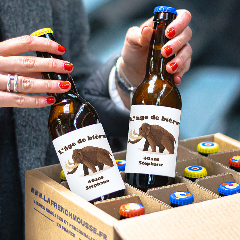 Bière personnalisée - Humour abbé bière | La French Mousse